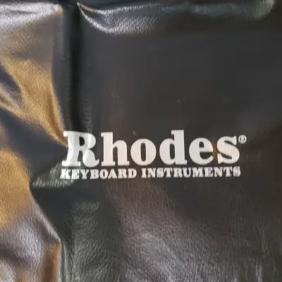 Vintage 70's Mint Fender Rhodes Piano Speaker Cab Cover Black | Reverb