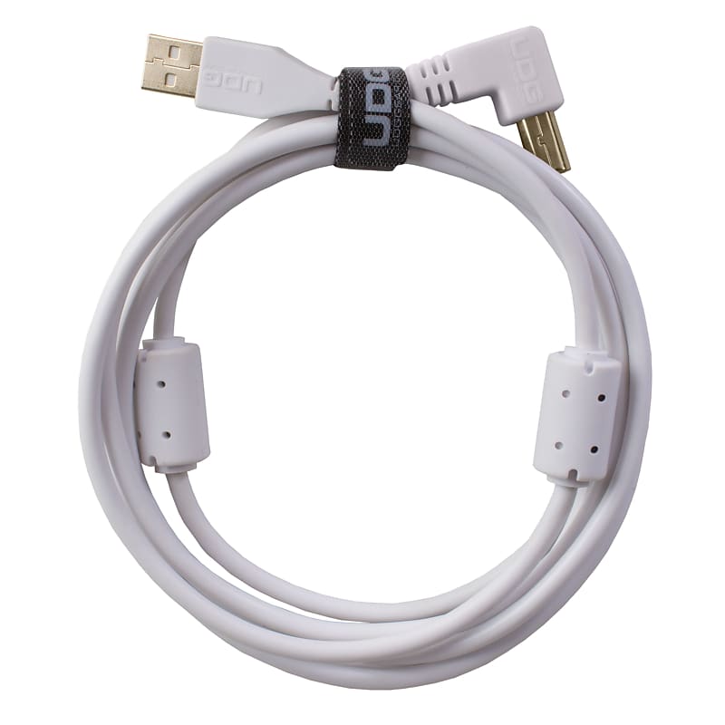 UDG Ultimate Audio Cable USB 2.0 A-B White Angled 2m | Reverb