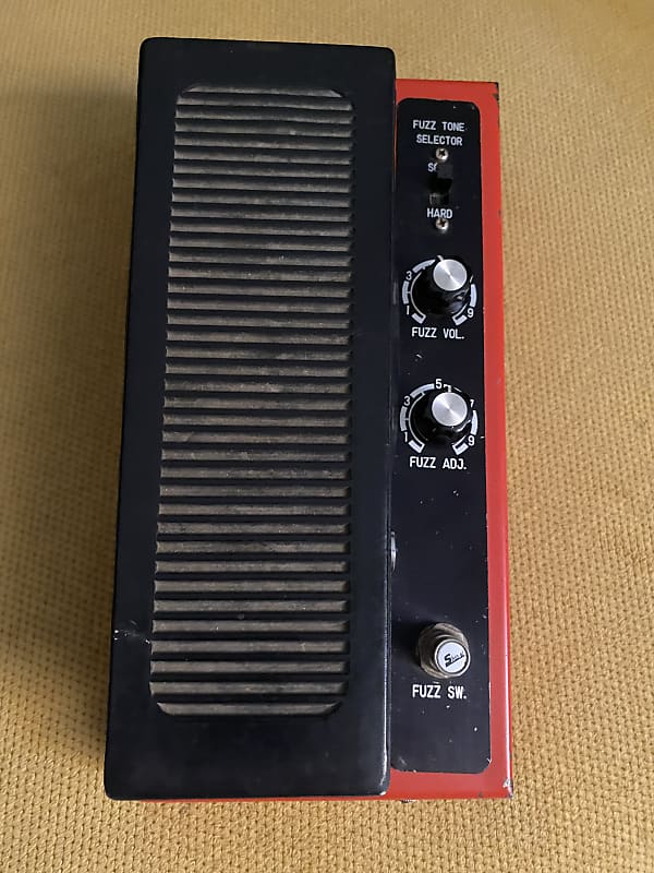 Shin-Ei Fuzz Wah 70ties - Red | Reverb