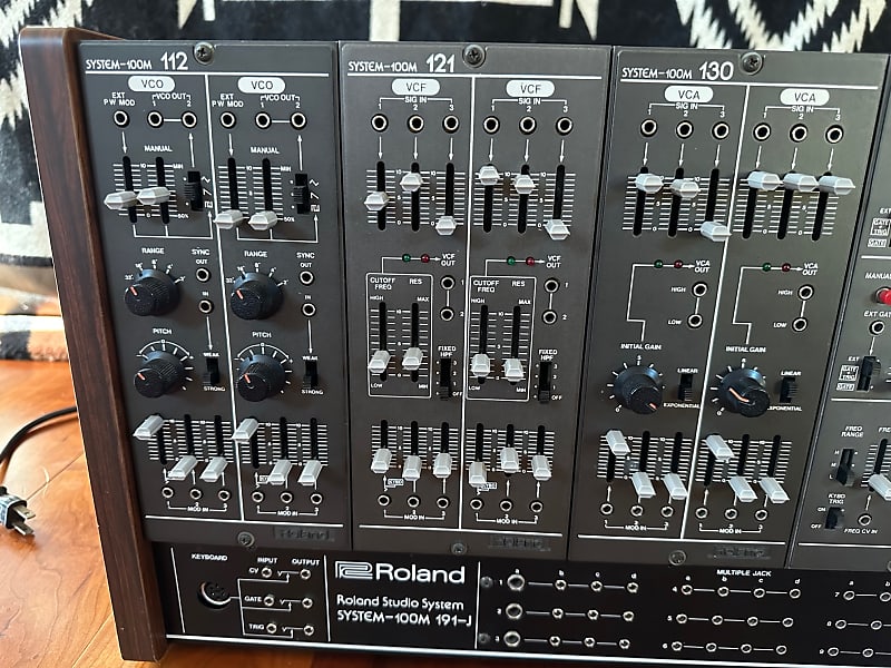 Roland System 100m 1970s vintage modular Synthesizer | Reverb