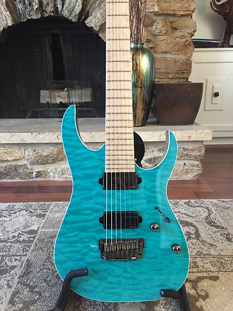 Ibanez 7 string Prestige RG752MQFXS 2016 | Reverb