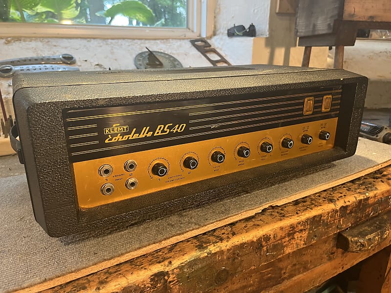 Echolette BS40 - Black & plexi | Reverb