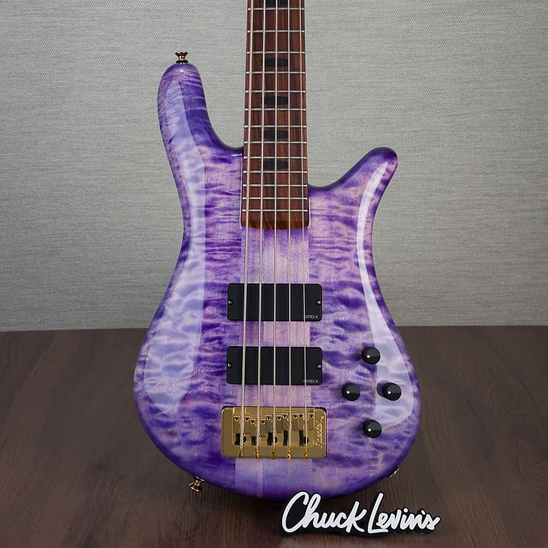 Spector USA NS5 5-String Bass Guitar - Ultra Violet - #629 | Reverb