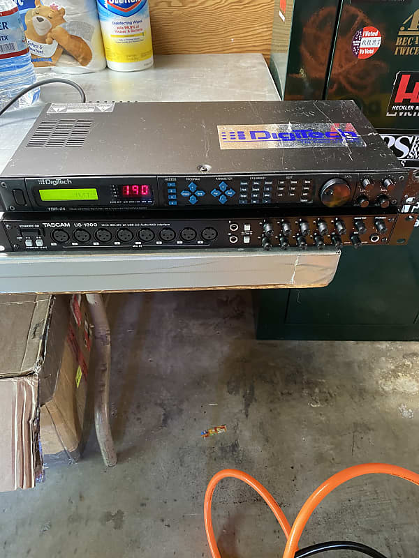 Digitech TSR 24 And Tascam 1800 US Effects and Midi Interface | Reverb