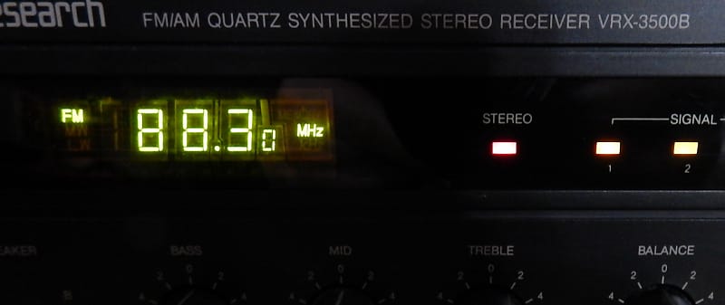 Vector Research VRX-3500B vintage stereo receiver | Reverb