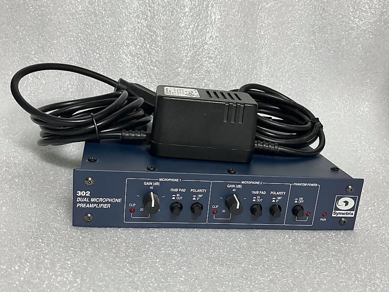 Symetrix 302 dual mic pre-amp | Reverb