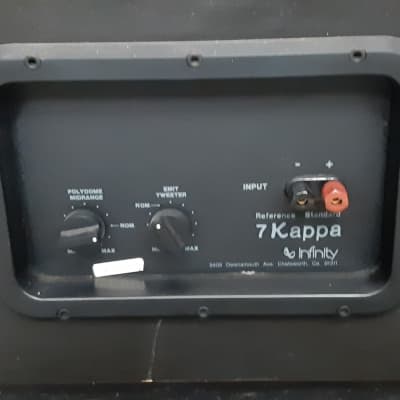 (2) Infinity Reference Standard 7 Kappa Floor Loudspeakers | Reverb