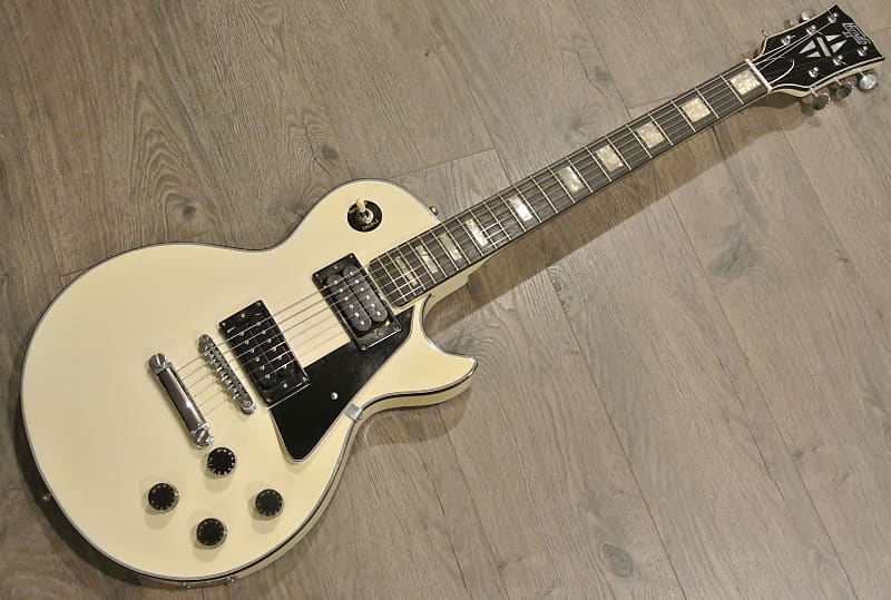 1970's Hondo II HDLP-2W Les Paul Custom- Factory Dimarzio | Reverb