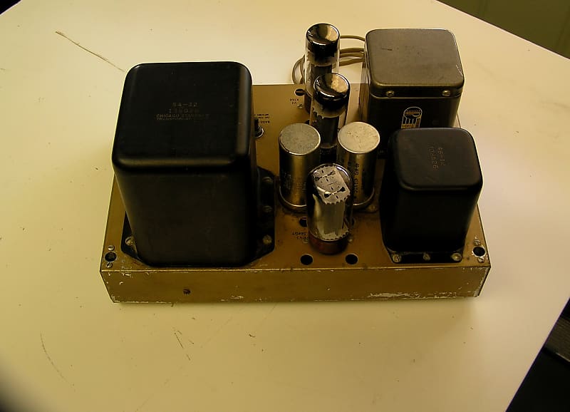 Heathkit W-5M Tube Power Amp 1960's Metallic | Reverb