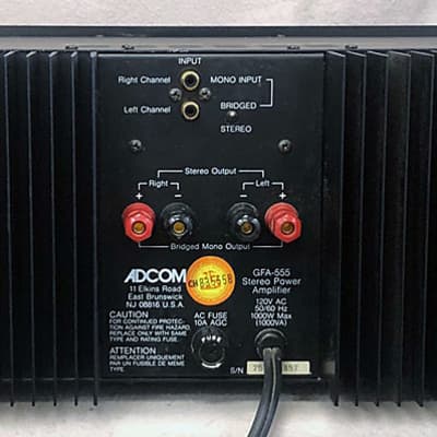 Adcom GFA-555 | Reverb