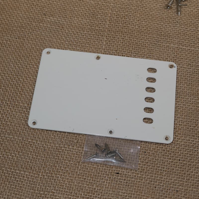 Back Plate White, Genuine Yamaha SE 300 Japan #DG01 | Reverb
