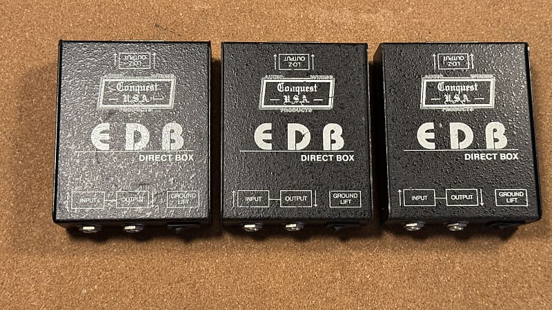 Conquest EDB Director Box 2010s - Black | Reverb