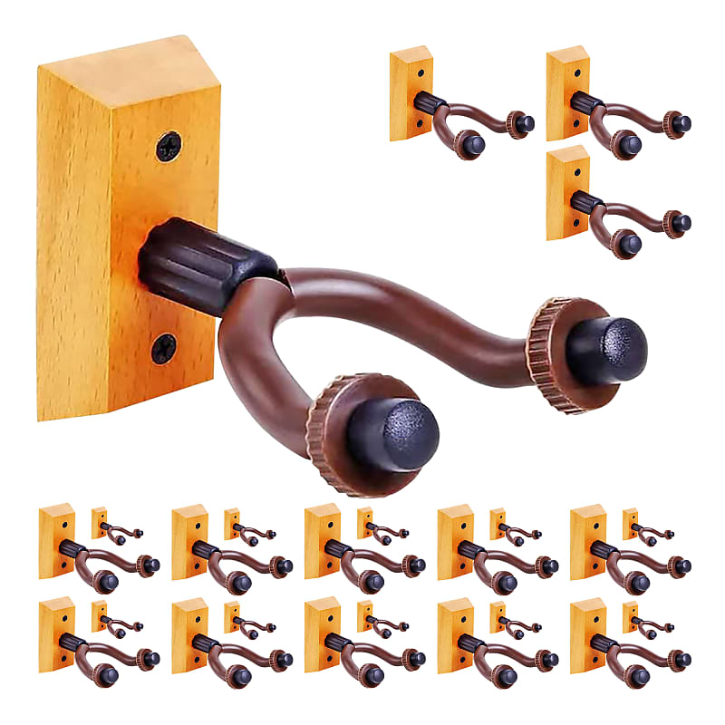 5Core Guitar Hanger Wall Mount Holder Electric Acoustic & | Reverb