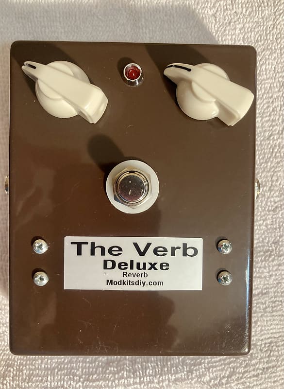 MOD Kits The Verb Deluxe Reverb pedal 1990’s - Brown | Reverb