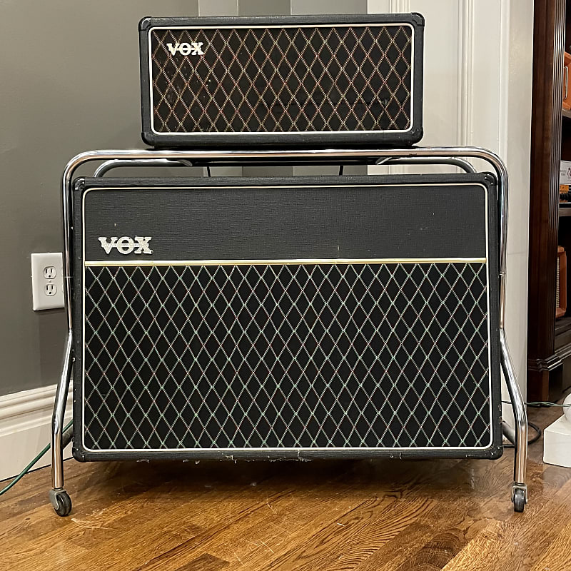 Vox AC-50 50-watt Head w/ Vox 2x12 Cabinet | Reverb