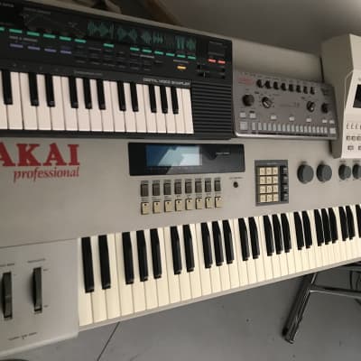 super rare Akai S1000KB MIDI Stereo Keyboard Digital Sampler | Reverb