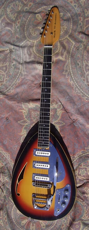 Vox MARK VI Acoustic 1966 Sunburst | Reverb