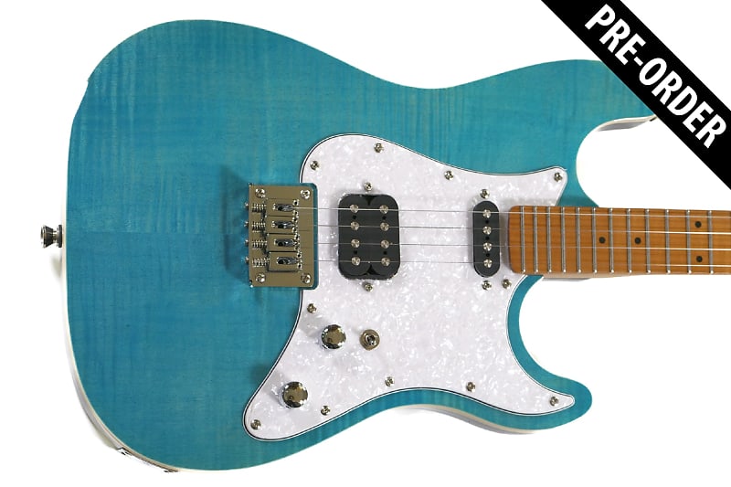 Flight Pathfinder OBL Ocean Blue Electric Baritone | Reverb Canada