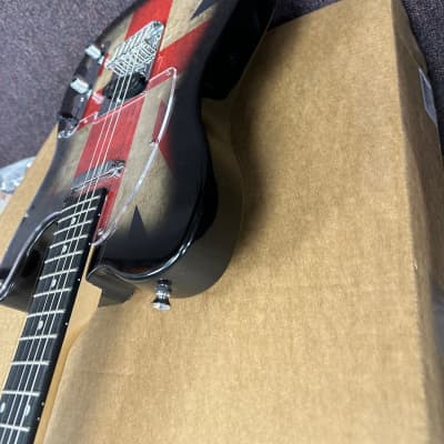 Leo Jaymz British Flag Union Jack Tele | Reverb