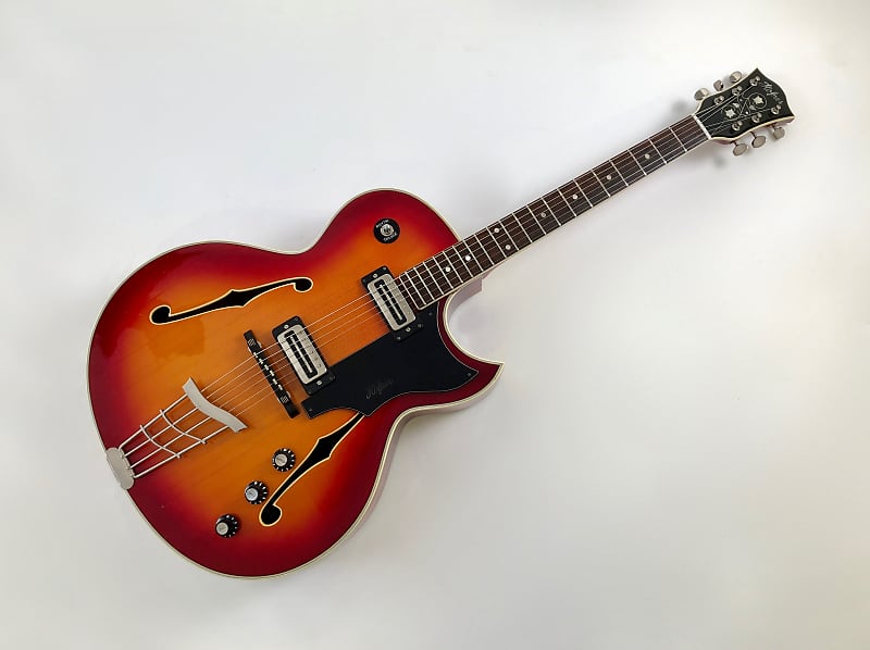 Hofner 477 1979 - Redburst | Reverb France