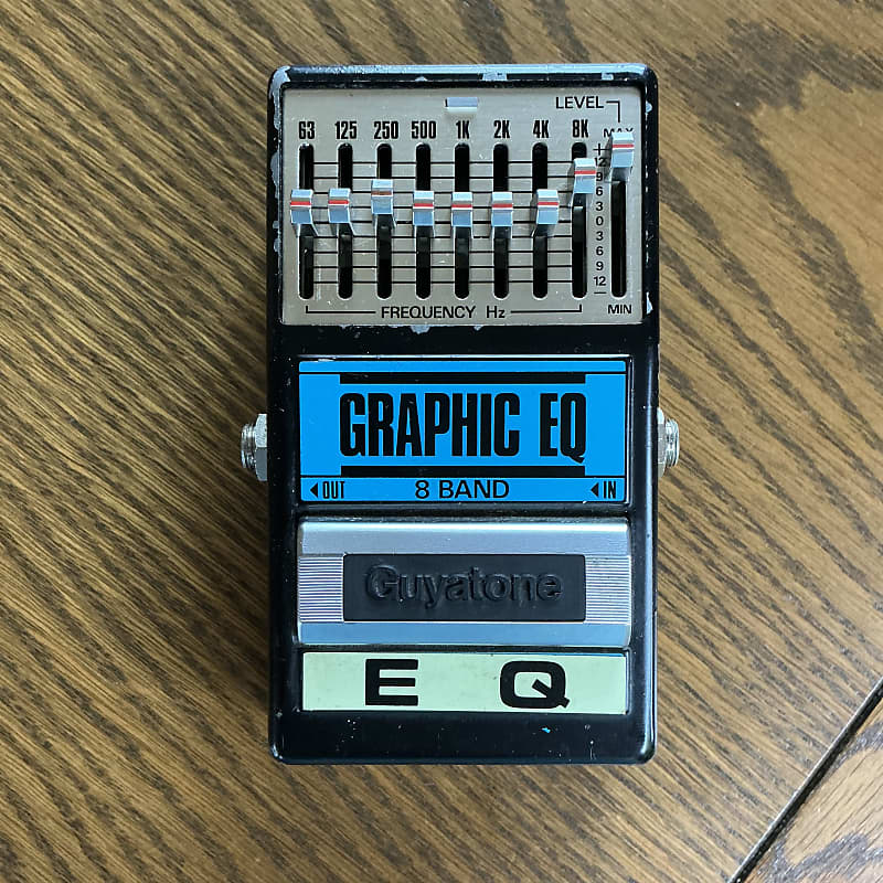 Guyatone 8 Band Graphic Equalizer (lo-noise mod) | Reverb UK