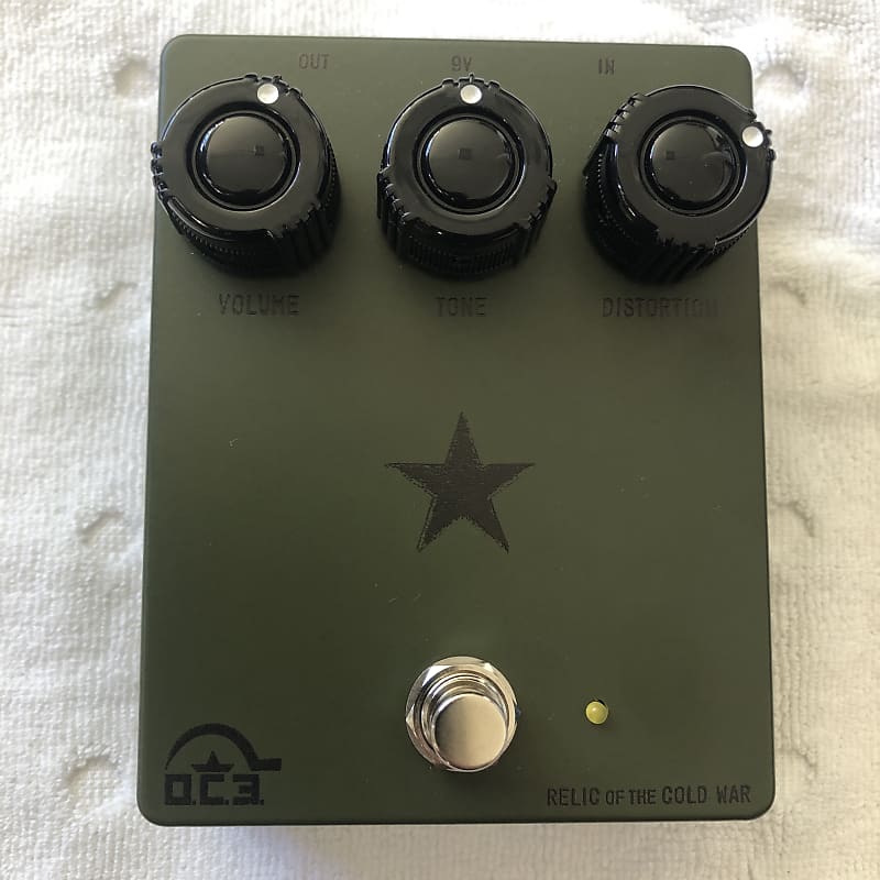 O.C.E. Pedals Relic of The Cold War Fuzz 1of 5 made | Reverb