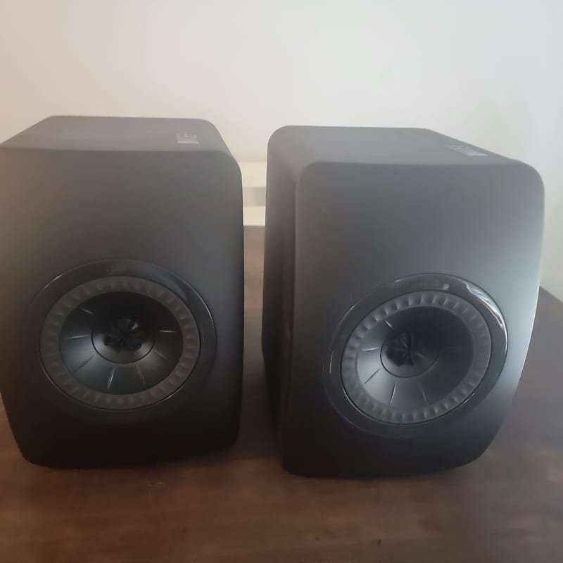 KEF LS50 Mini Monitor 2020 Limited Edition Black | Reverb