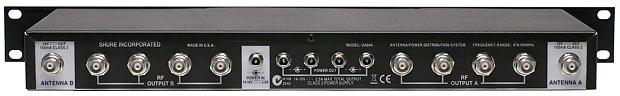 Shure UA844SWB 4-Way Antenna Distribution System for SLX | Reverb