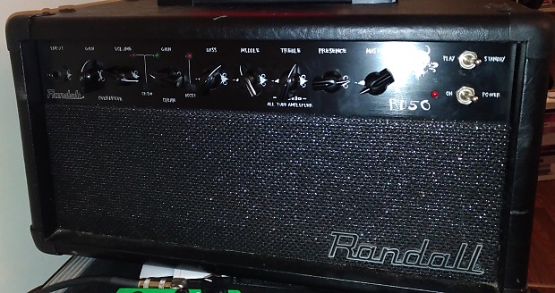Randall Randall RD50 Head. Fixed-baising amp that | Reverb Australia