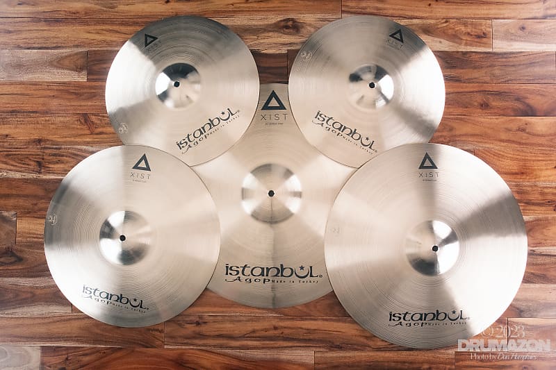 ISTANBUL AGOP XIST BRILLIANT 4 PIECE BOXED CYMBAL SET | Reverb