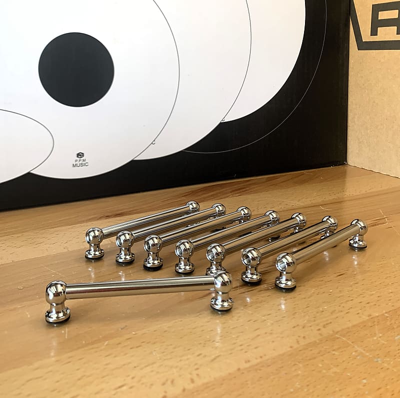 8 Tube Lugs 3.5" (88.9mm) For Snare Drum, Solid Brass with | Reverb