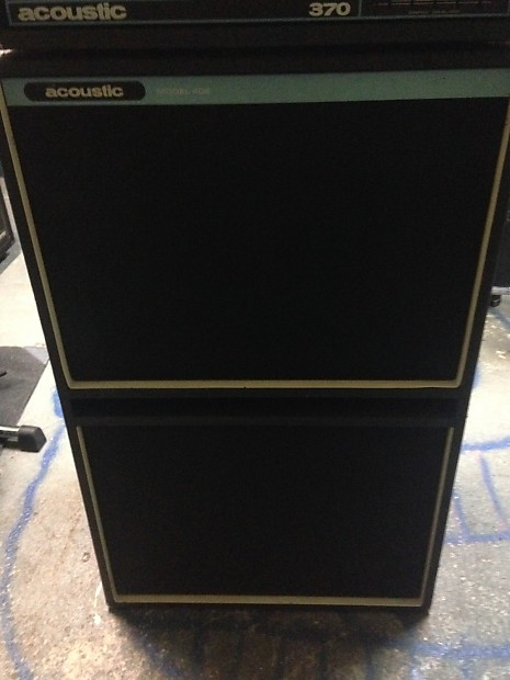 Vintage 1970's Acoustic Control Corporation 406 Wide 2x15 | Reverb