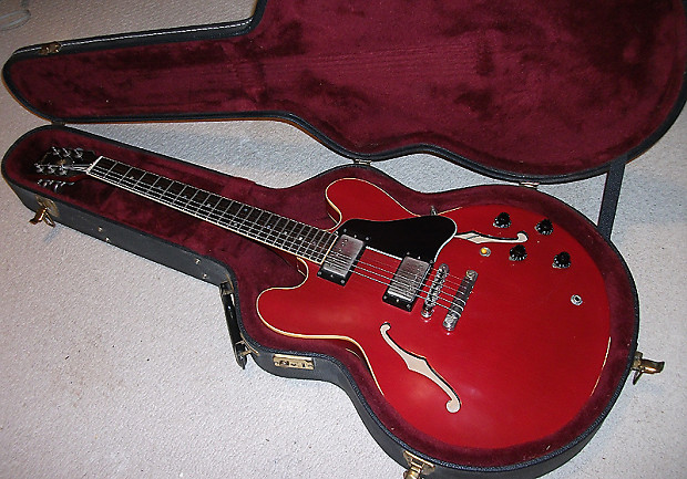 1982 Gibson ES-335 CLAPTON Cherry Red Dot '59 Reissue w/ TIM | Reverb