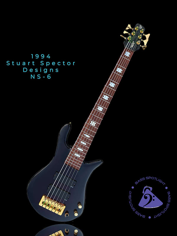 Stuart Spector Design NS-6 1994 - Transparent Purple | Reverb