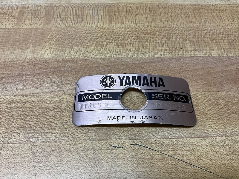 Yamaha Drum Badge | Reverb