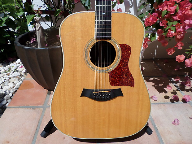 Taylor 850 12 String Rare Natural | Reverb