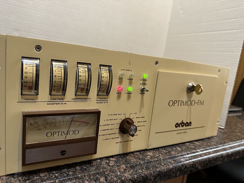 Orban OPTIMOD 8100A/1 FM Broadcast Audio Processor | Reverb UK