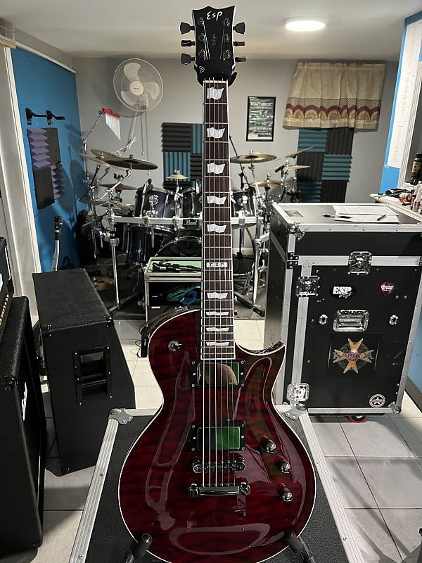 ESP Eclipse 2009 Trans red | Reverb