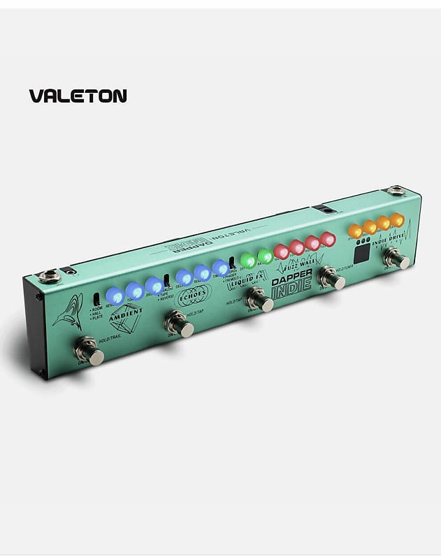 Valeton guitar multi effects pedal distortion reverb delay | Reverb