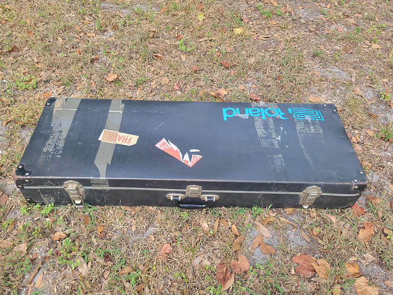 1970's Roland 61 Key Synth Case - Synthesizer Keyboard | Reverb