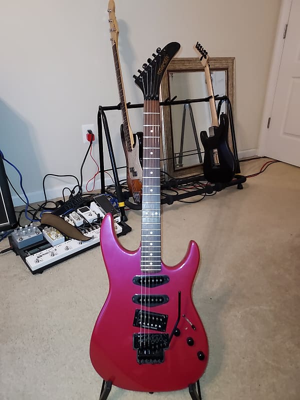 Kramer Pacer Series 1984 Magenta | Reverb