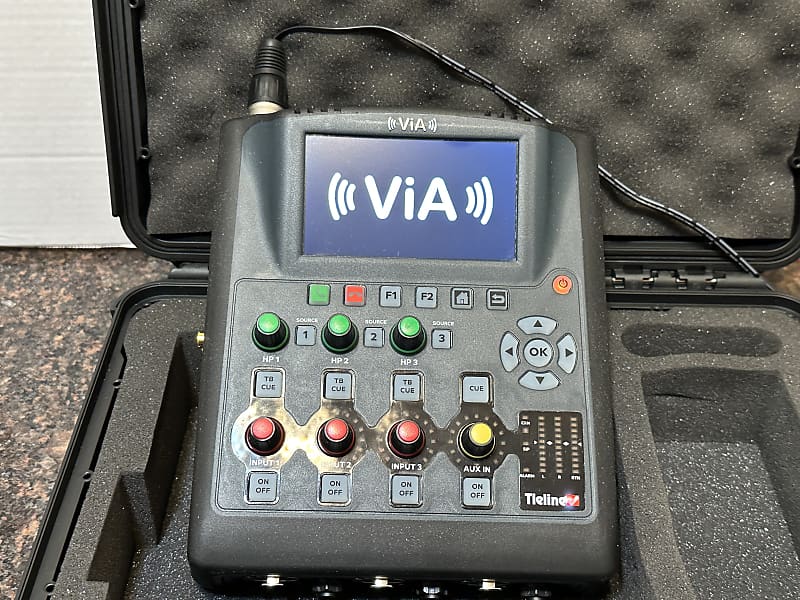 Tieline TLF5300-VIA 2020 Portable IP/WiFi/USB/SD/Cellular | Reverb