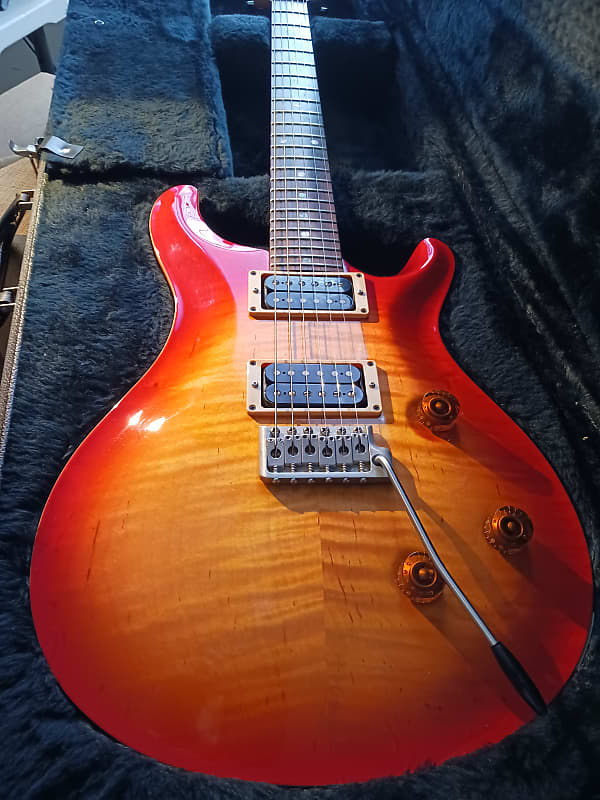 PRS CE 3 Custom 1990 - Faded cherry burst | Reverb