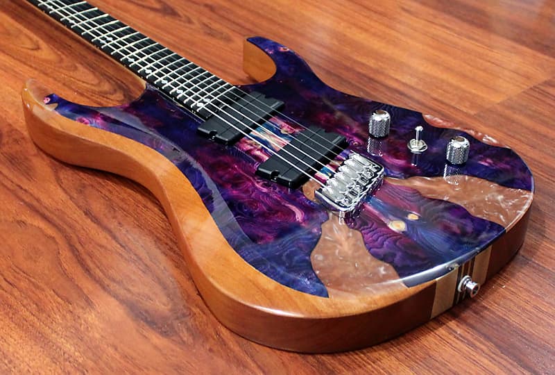 Halo Merus 6 String Multi-Scale Fanned Fret Guitar Stabilized | Reverb