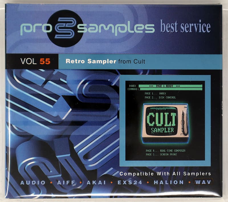 Best Service Pro Samples Vol.55 Retro Sampler Sample | Reverb