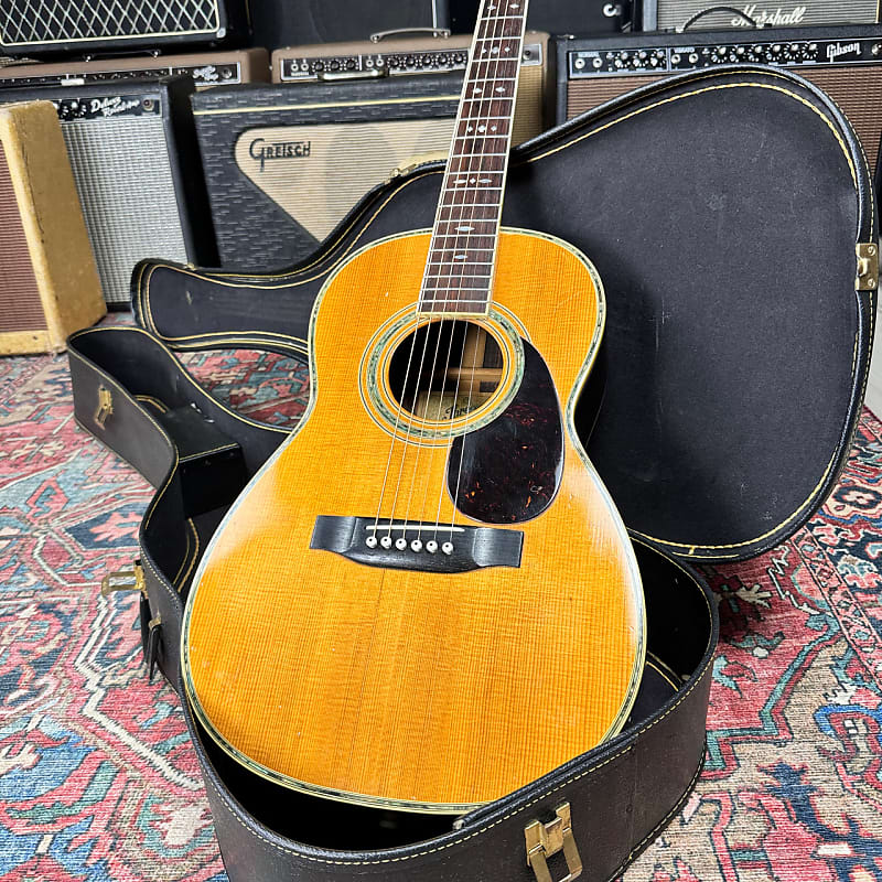 Threes NY350 Parlor Solid Top 0-45 Style Slotted Headstock | Reverb