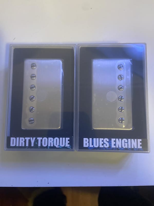 Iron Gear Dirty Torque + Blues engine PAF - Raw Nickle | Reverb