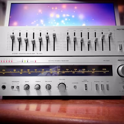 ROTEL RX-500 + RE-500 🌈RaRe🌈 Vintage Stereo Amplifier & | Reverb