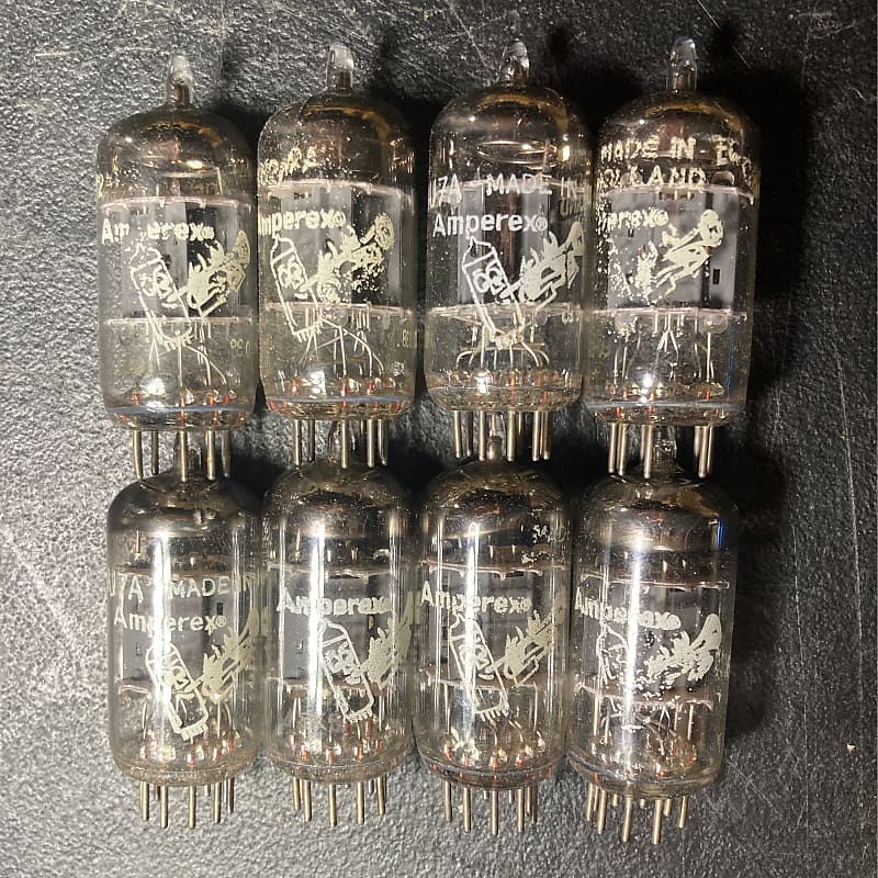 Amperex bugle boy 12au7 1960s made in Holland! | Reverb Australia