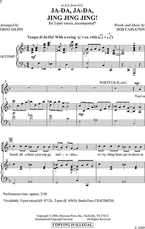 Ja-Da, Ja-Da Jing Jing Jing! | Reverb